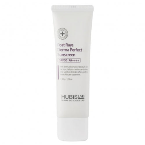 HUBISLAB POST RAYS DERMA PERFECT VEIDO KREMAS NUO SAULĖS SPF50, 50g ...
