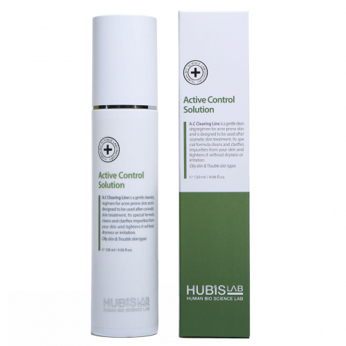 HUBISLAB ACTIVE CONTROL TONIKAS, 120ml – PERFECTSKIN.LT